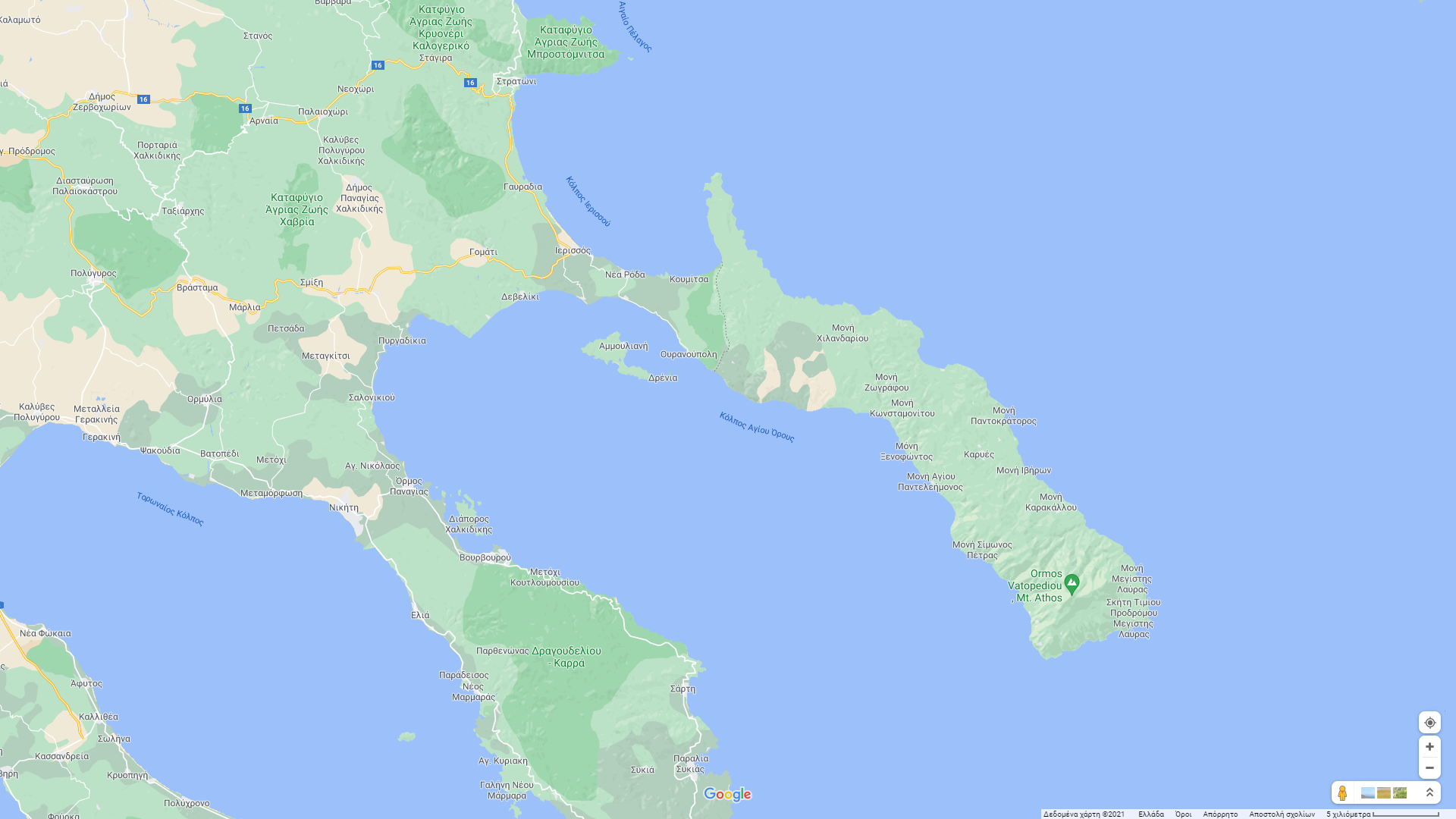 Mount Athos (4 monasteries) - Blue Lagoon - Athos Cruise